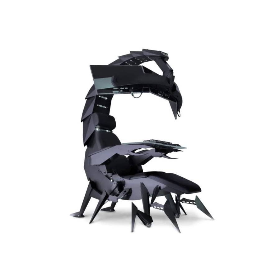 Cluvens Scorpion Computer Cockpit + 49" Acer Gaming Monitor– Gamers Direct